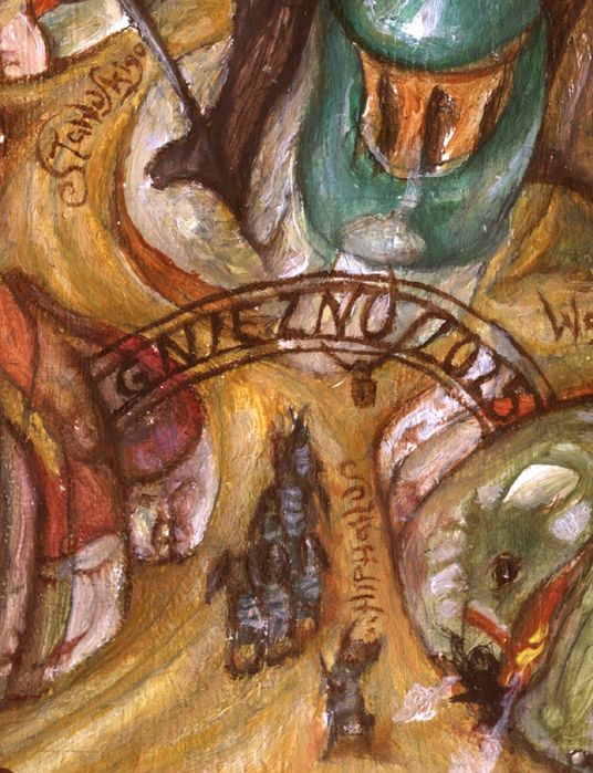 Mapa Gniezna wg artysty terrorysty Wrocław Krzyki • OLX.pl