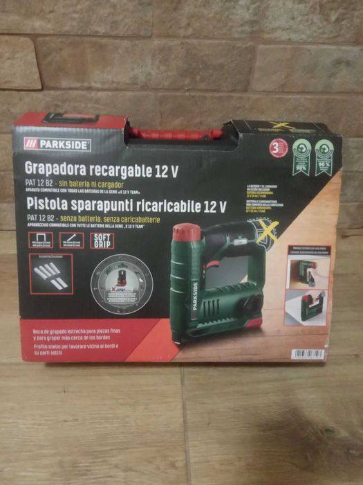 Степлер аккумуляторный 12В, Parkside PAT 12 B2: 1 200 грн ...
