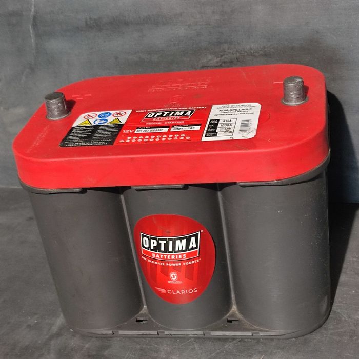 Akumulator AGM Optima Red Top 12V 50Ah 815A SOH 98% Bielsko-Biała • OLX.pl