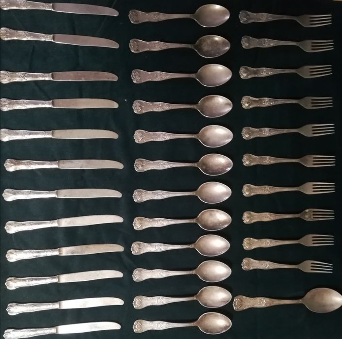 Posrebrzane sztućce Plated A800 EP. Zing Italy Kraków Prądnik Biały ...