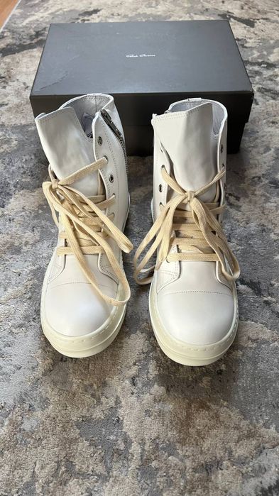 Rick Owens full white ramones: 4 530 грн. - Кеды Львов на Olx