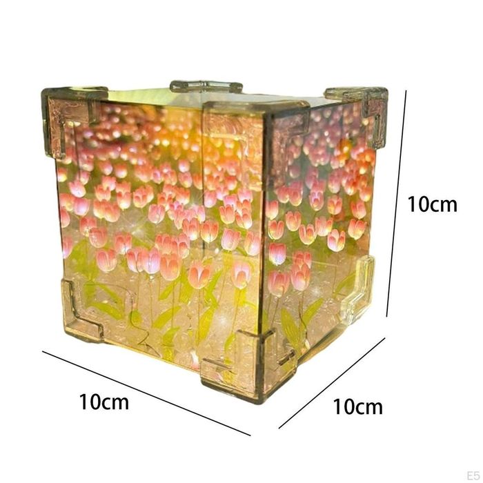 ЗНИЖКА Нічник безкінечні тюльпани в кубі 320 грн Освітлення Івано Франківськ на Olx