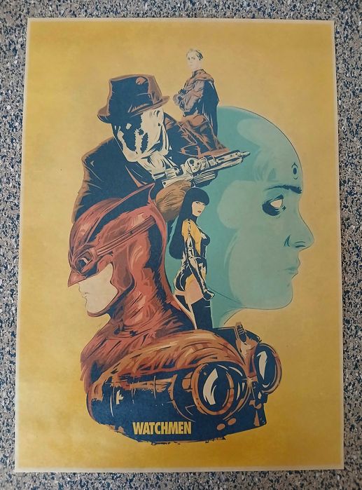 Poster - Watchmen o filme (papel kraft 30x42 cm) Ponta Delgada (Santa ...