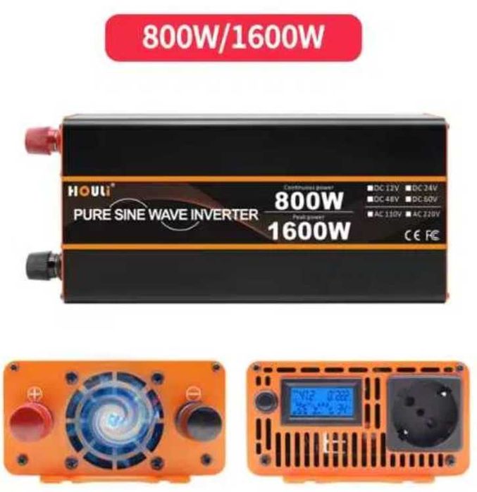 Інвертор DC 12 - 220 В, 48 - 220 В: 2 990 грн. - Перетворювачі напруги Хмельницький на Olx