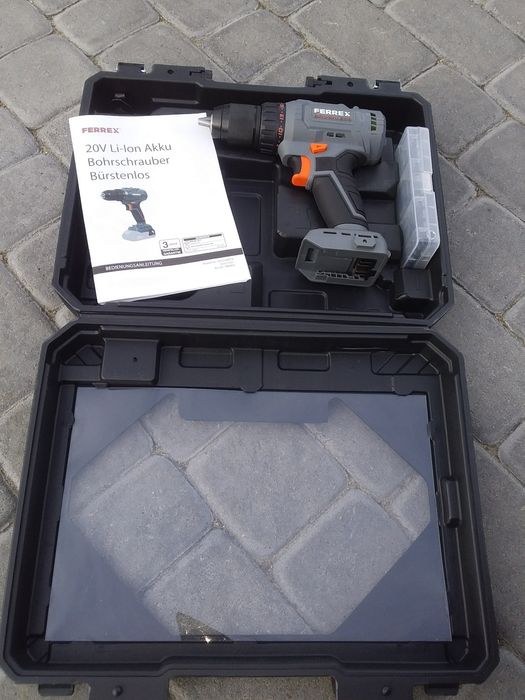 Безщітковий шуруповерт ferrex 20v аккумуляторний шуруповерт ferrex: 1 ...