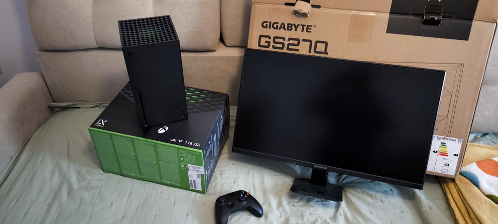 Konsola Xbox Series X + Monitor 27 2560x1440p 165 HZ Tomaszowo • OLX.pl