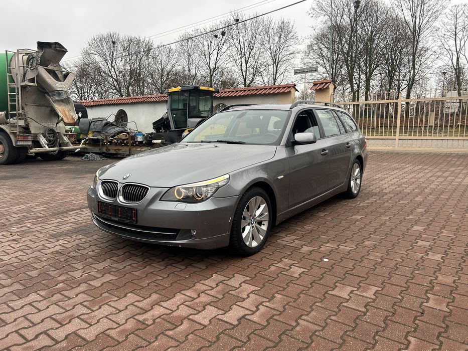 BMW Seria 5 E61 523i bixnenon 2007 E60 skórzane fotele Białystok Wygoda ...