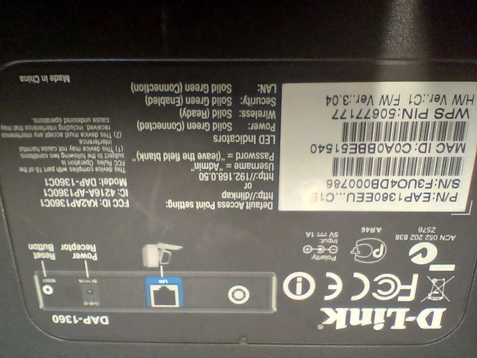 Punkt dostępowy D-Link DAP-1360. Wrocław Śródmieście • OLX.pl