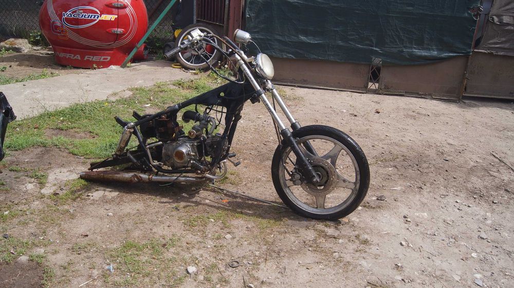 Chopper Kinroad Prince XT 50 niekompletna rama 2007 udokumentowana Łódź ...