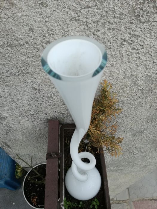 Wazon Makora Krosno.Fistek Glass. Lata 80'te. Warszawa Mokotów • OLX.pl