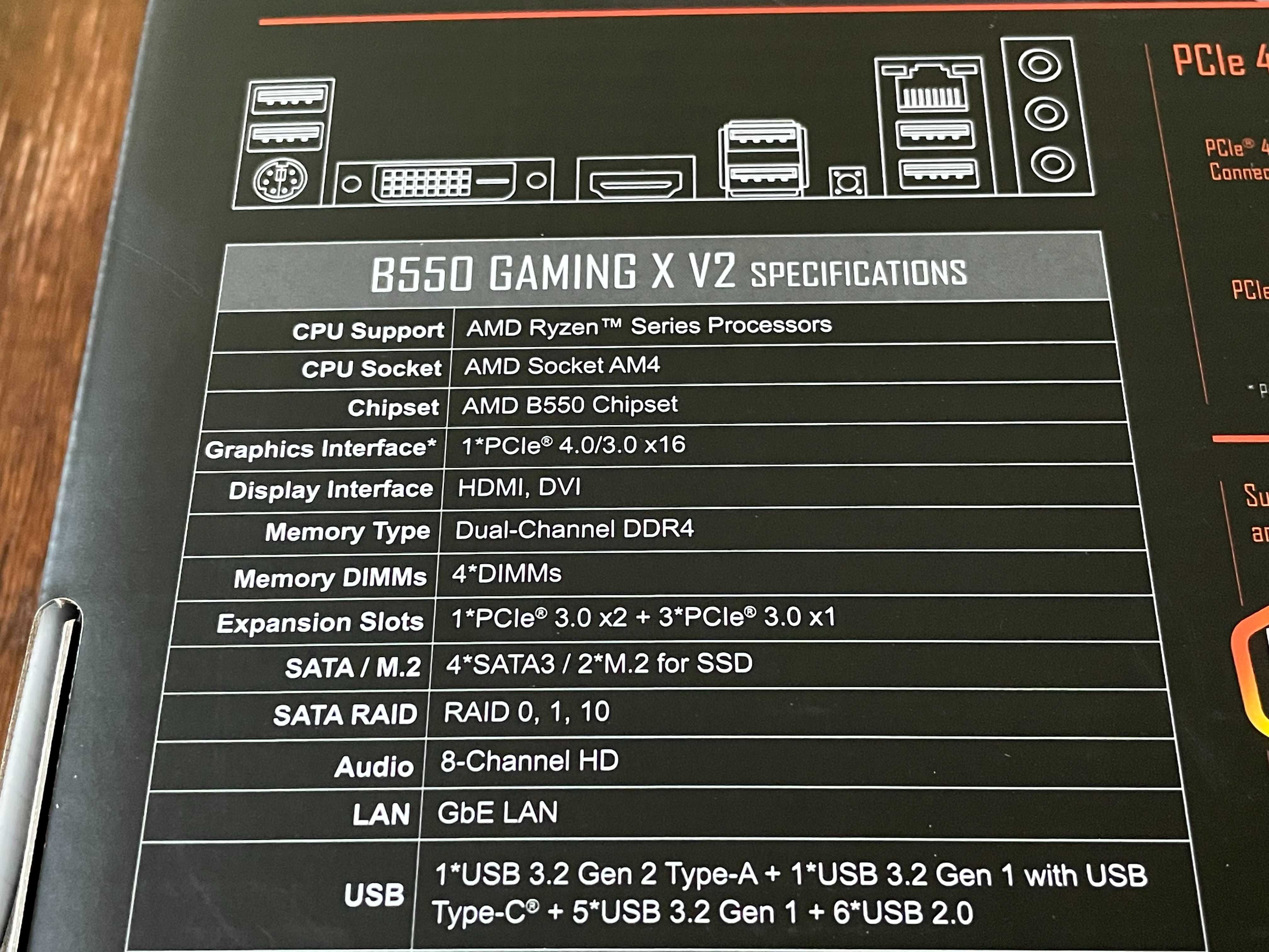 Материнская плата Gigabyte B550 GAMING X V2 (sAM4, AMD B550): 5 799 грн ...