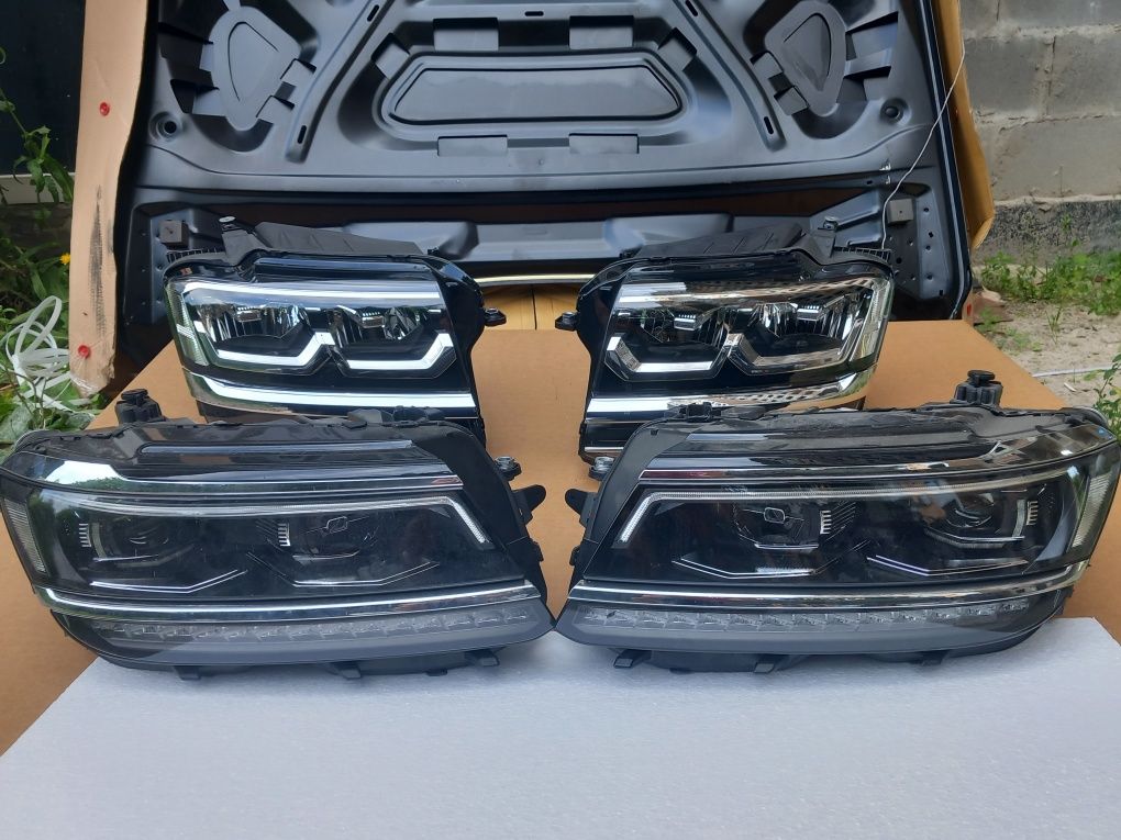 Фара лед Volkswagen Tiguan Atlas фары атлас Тигуан лед: 390 ...