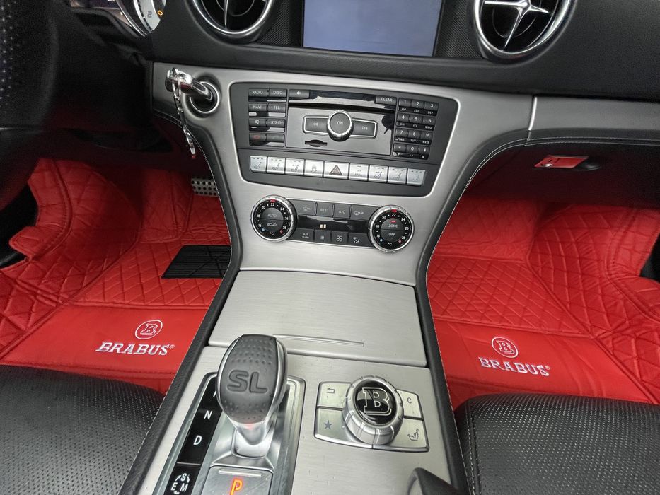 Dywaniki Mercedes Brabus SL R231 Pikowane Wycieraczki Czerwone Nowe ...