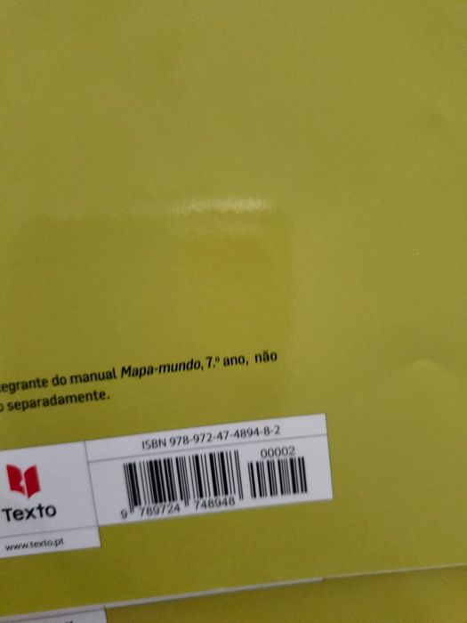 Física e química 7, Viva a História 7, Mapa Mundo 7 Caderno Atividades ...