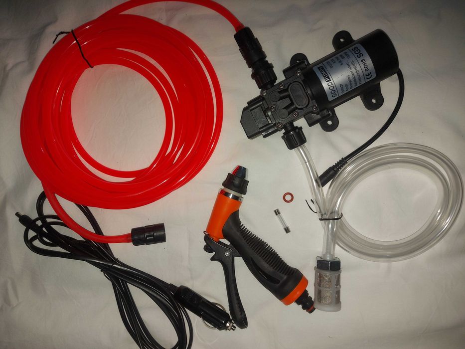 Maquina lavar pressao portatil 12v rega bomba agua duche caravana Amora ...