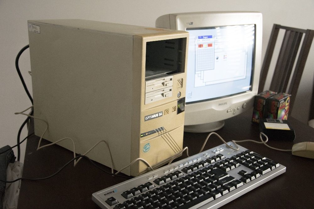 Stary Komputer Optimus - OLX.pl