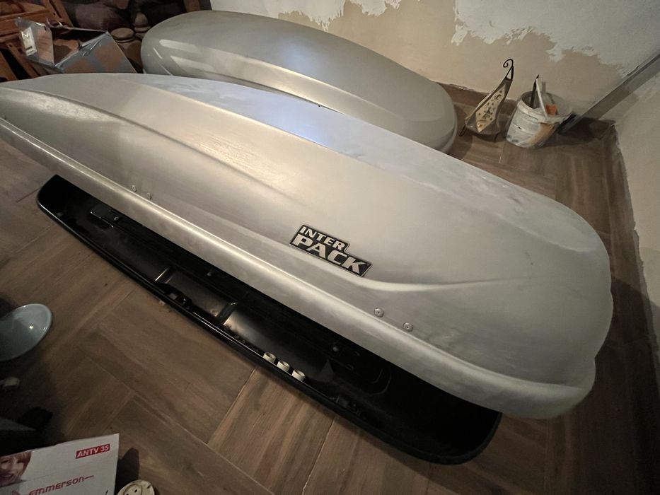 Bagaznik Box Boks dachowy Interpack 410 litrow 190cm dł Raszyn • OLX.pl