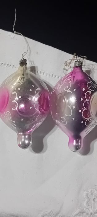 Bombki kolekcjonerskie prl formowe ,reflektory i szyszki Antoniów • OLX.pl
