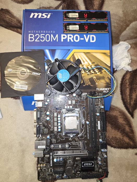 Płyta główna MSI B250 PRO-VD w zestawie. Stefanowice • OLX.pl