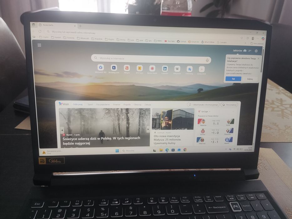 Laptop Acer Nitro I5-10300H, RTX 2060, 8GB Mszczonów • OLX.pl