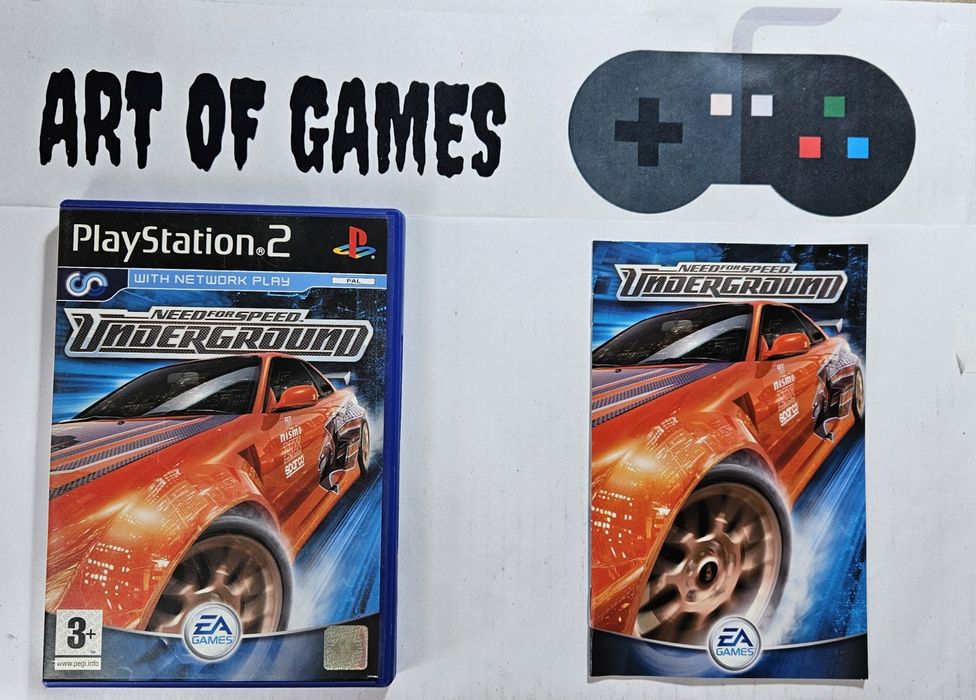 Need for Speed Underground ps2 Playstation 2 NFS Komplet ANG Wawrów ...