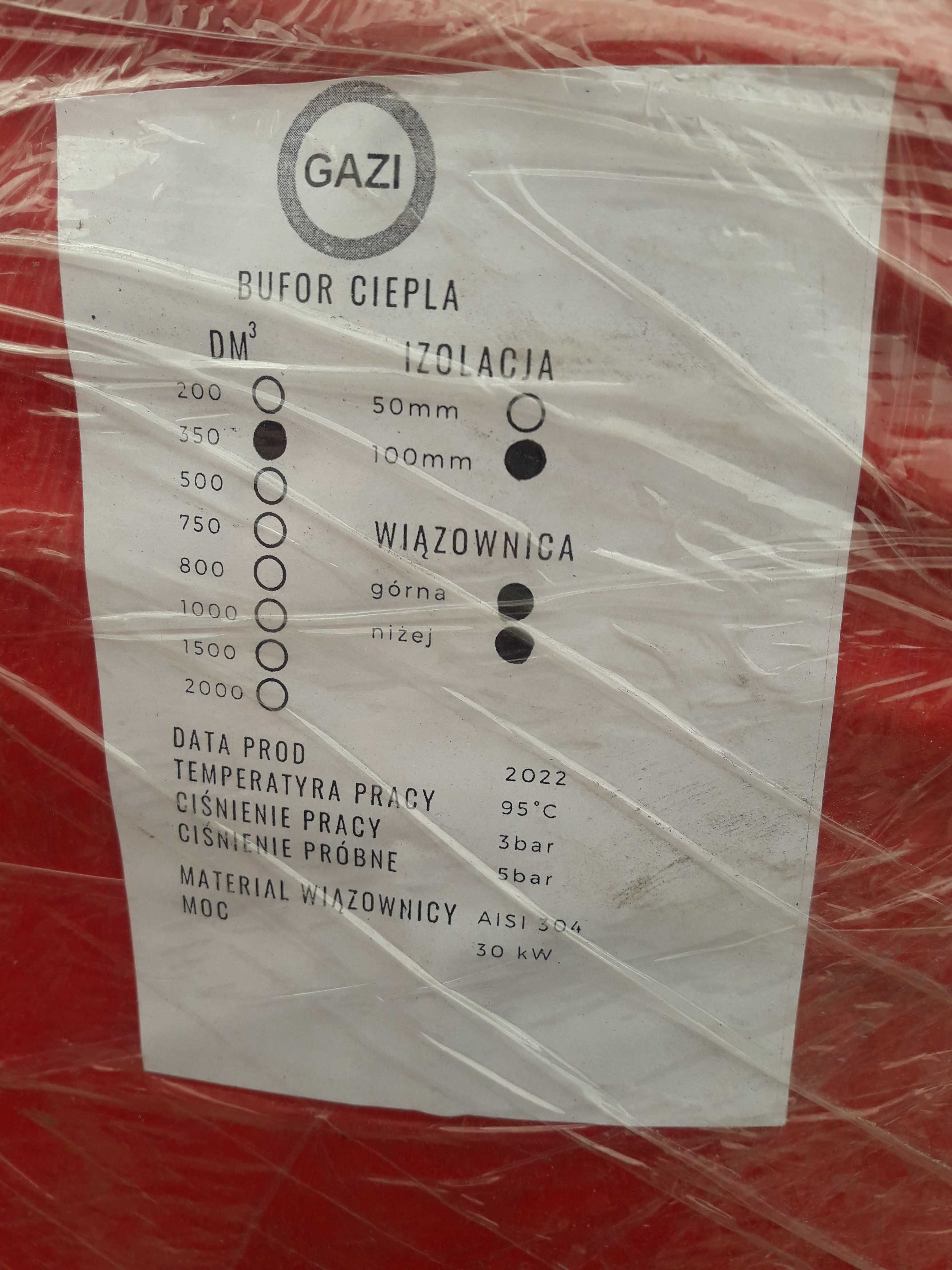 Zbiornik buforowy 350 dm , z dwiema wężownicami , izolacja 10cm , NOWY ... Zbiornik buforowy 350 dm , z dwiema wężownicami , izolacja 10cm , NOWY ...