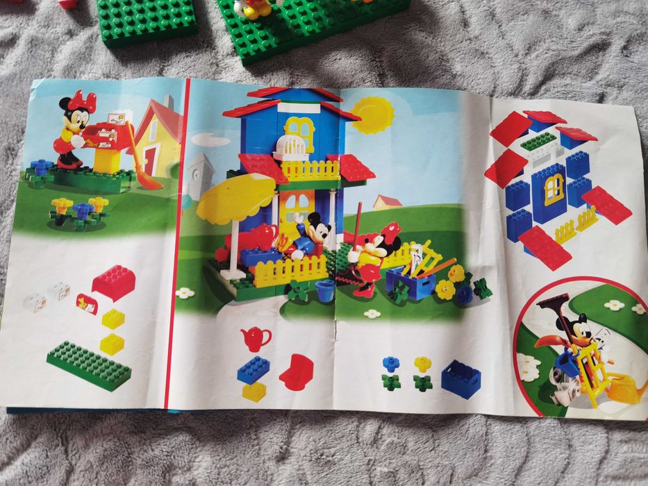 Klocki lego 2000 rok Myszka Miki Disneya 4167 posiadłość Mickeya retro ...