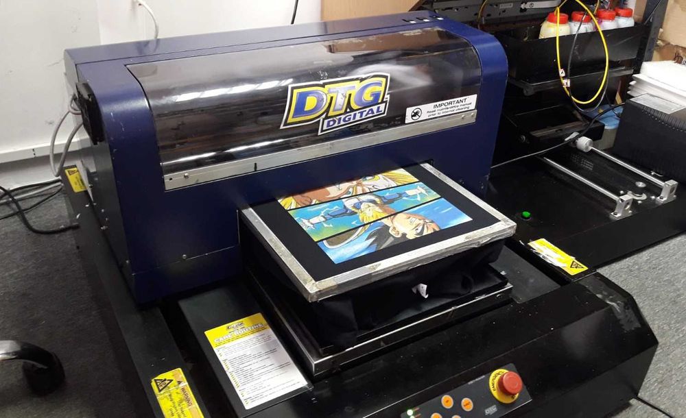 Drukarka do ubrań koszulek DTG Digital HM1-C Głowica EPSON DX5 Koszalin ...