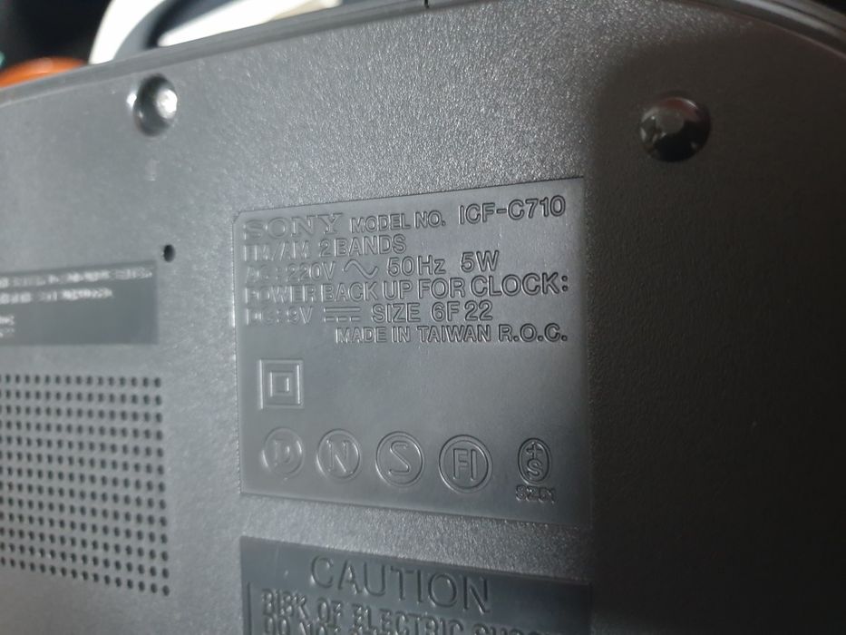 Despertador Radio Vintage Sony Dream Machine ICF c710 Canidelo • OLX ...