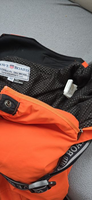 Spodnie narciarskie narty snowboard Waveboard pomarańczowe 40 M ...