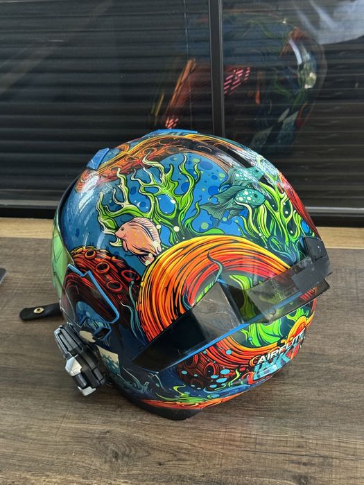 Мотошолом Icon Airflite inky M + гарнітура Cardo Bold JBL: 7 500 грн ...