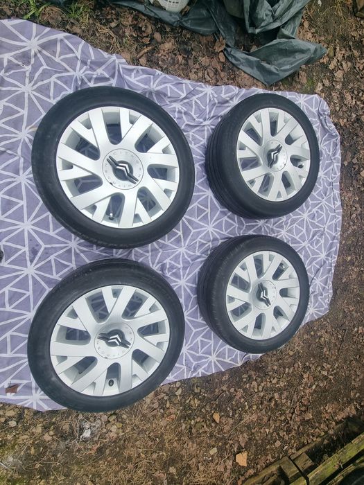 Kola felgi aluminiowe citroen c2 c3 c4 c5 Dąbrowa Górnicza • OLX.pl
