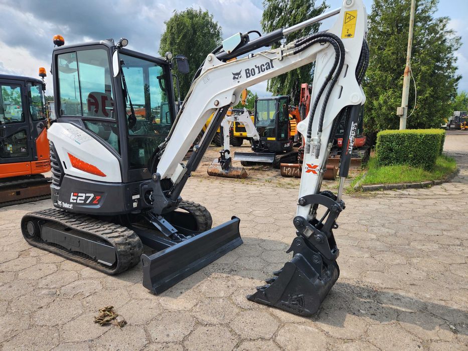 Bobcat e27z minikoparka mini koparka kubota jcb wacker neuso 2.7 tony ...