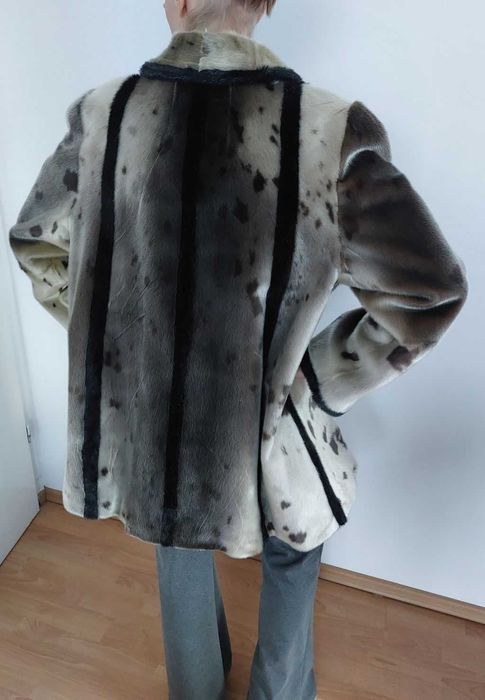 Naturalne futro z foki Levinski L/XL Kartuzy • OLX.pl