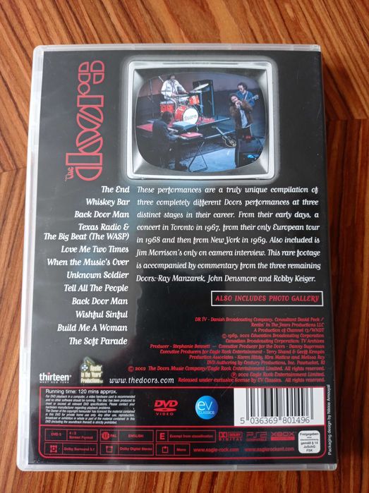 Płyta DVD muzyczna The Doors soundstage performances za połowę ceny ...