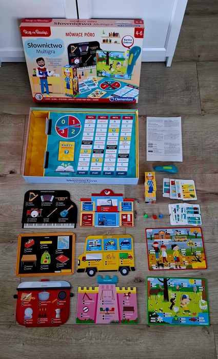 Gra MÓWIĄCE PIÓRO Słownictwo Multigra marki Clementoni Sosnowiec • OLX.pl