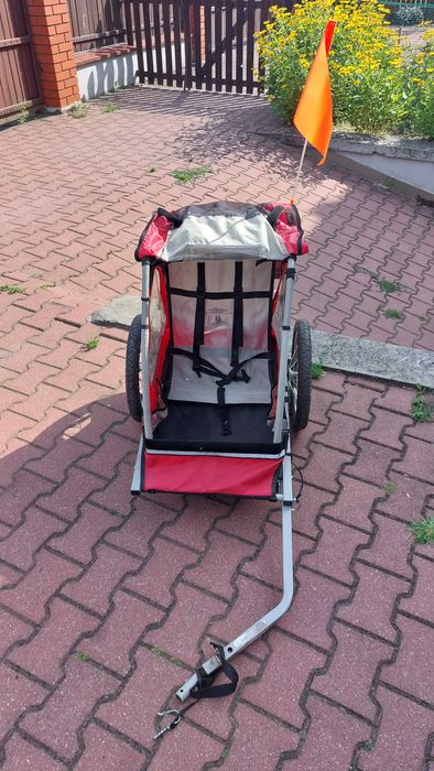 Przyczepka rowerowa w bardzo dobrym stanie Warszawa Bielany • OLX.pl