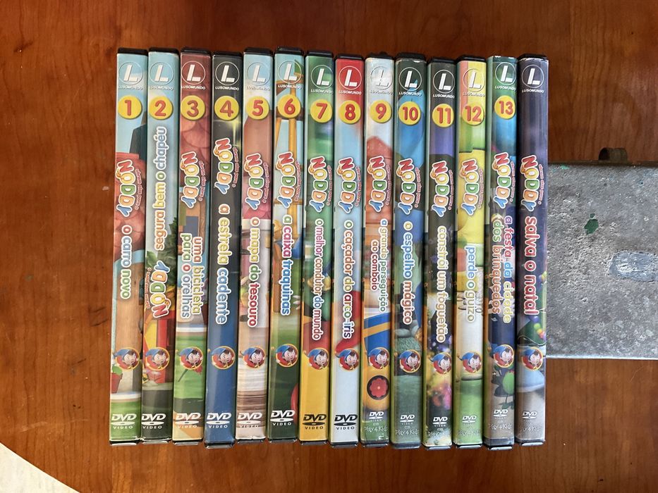 Coleção de dvds do Noddy Paranhos • OLX Portugal