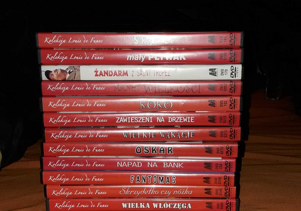 Dvd komedie filmy louis de funes lektor napisy zandarm skrzydelko ...