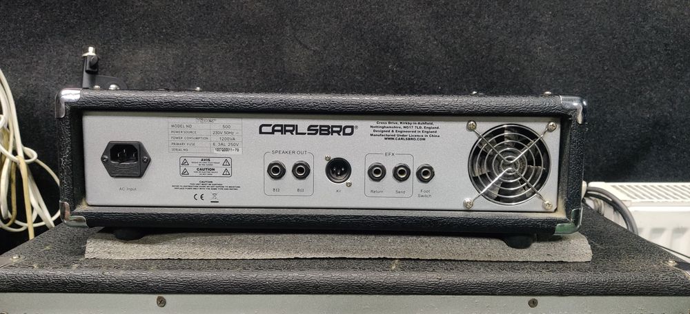 Басовий підсилювач та кабінет CARLSBRO VIPER 500: 17 000 грн ...
