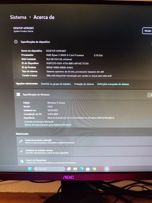 Setup gaming completo Budens • OLX.pt