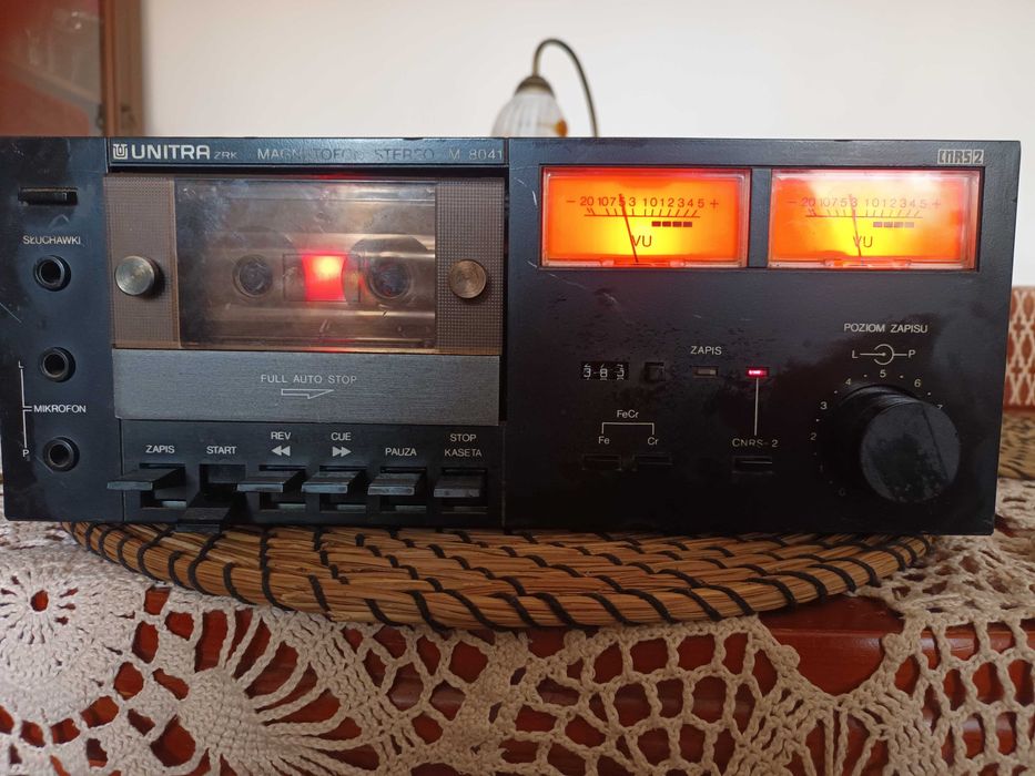 Unitra M 8041 Magnetofon Kasetowy Sprawny Wysyłka Gratis Tychy • OLX.pl