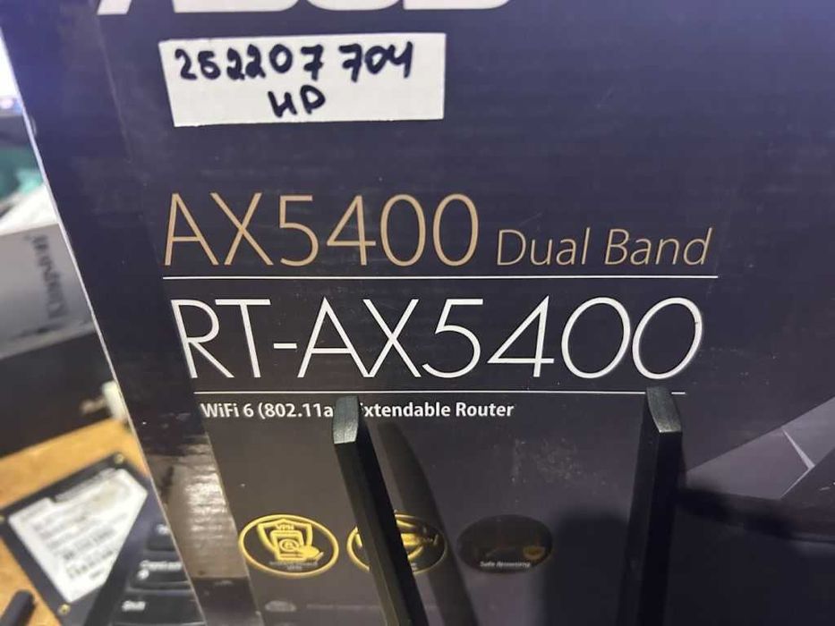 Wi-Fi роутер Asus RT-AX5400 WiFi6 / AX5400 гигабитный: 1 000 грн ...