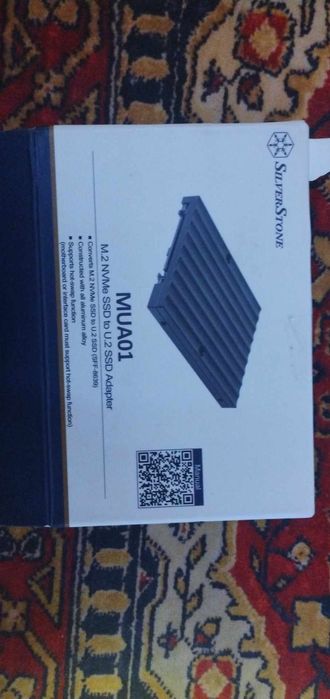 SilverStone SST-MUA01 M.2 NVME SSD to U.2 SSD Adapter - Black (SST-MUA Koluszki • OLX.pl