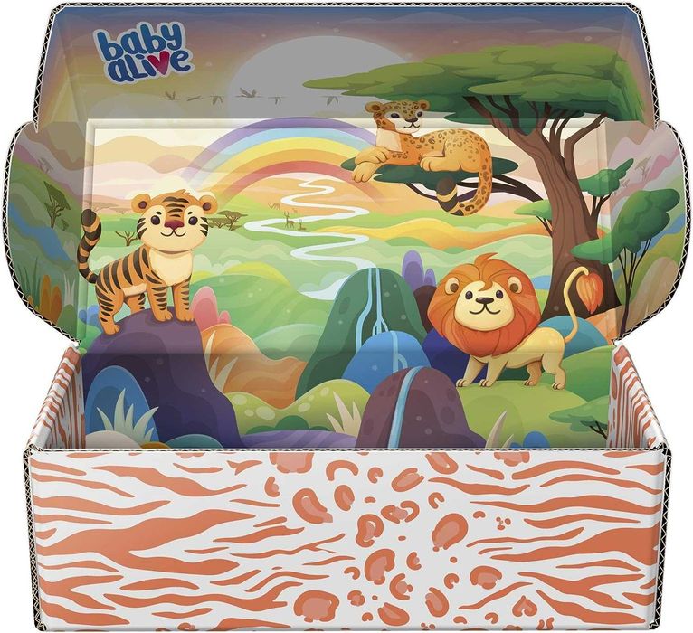 Baby Alive Lion F1230 Leopard F1231 Hasbro Бейбі Елайв Лев лялька пупс ...