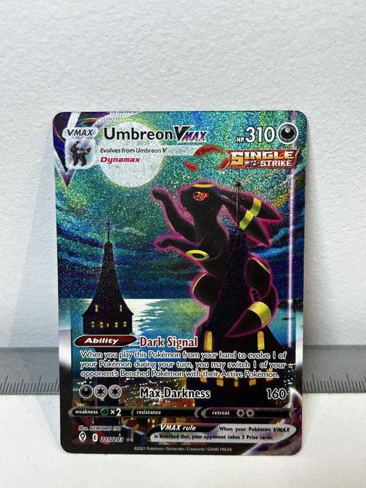 Umbreon vmax 215 moonbreon Jelenia Góra Zabobrze • OLX.pl