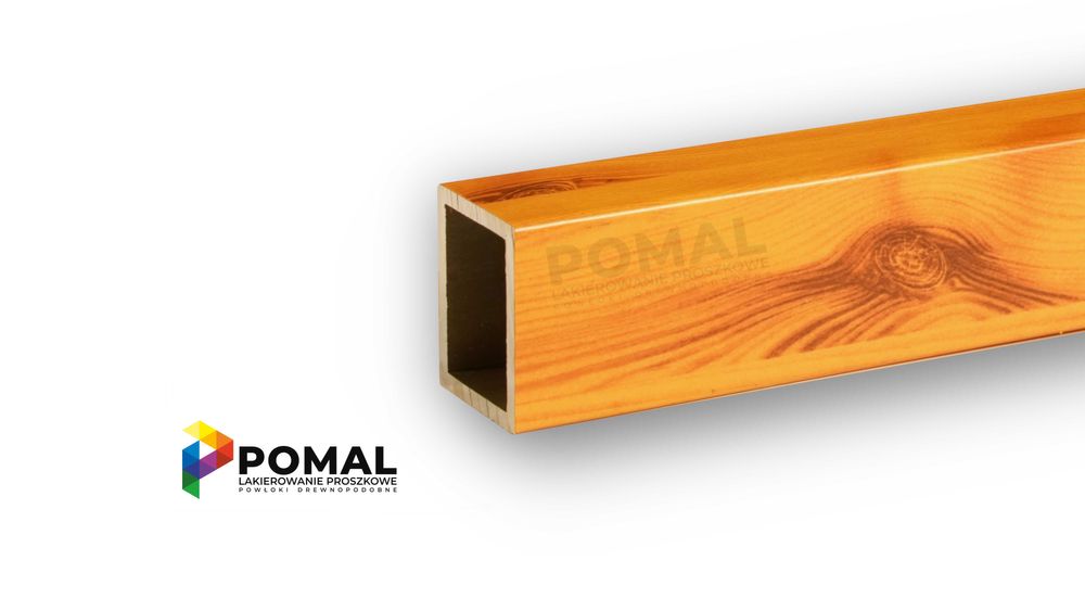 Profil aluminiowy drewnopodobny 200x20 /lemelka / sztacheta/ogrodzenie ...