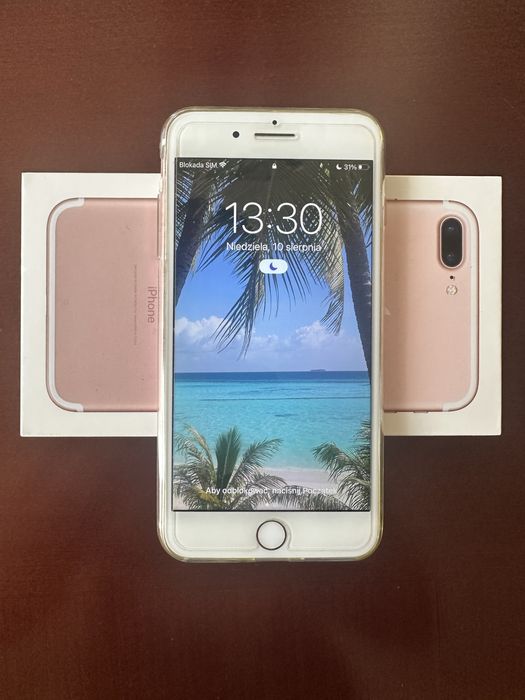 Iphone 7 plus 128 Gb Rose gold + akcesoria Warszawa Ursus • OLX.pl