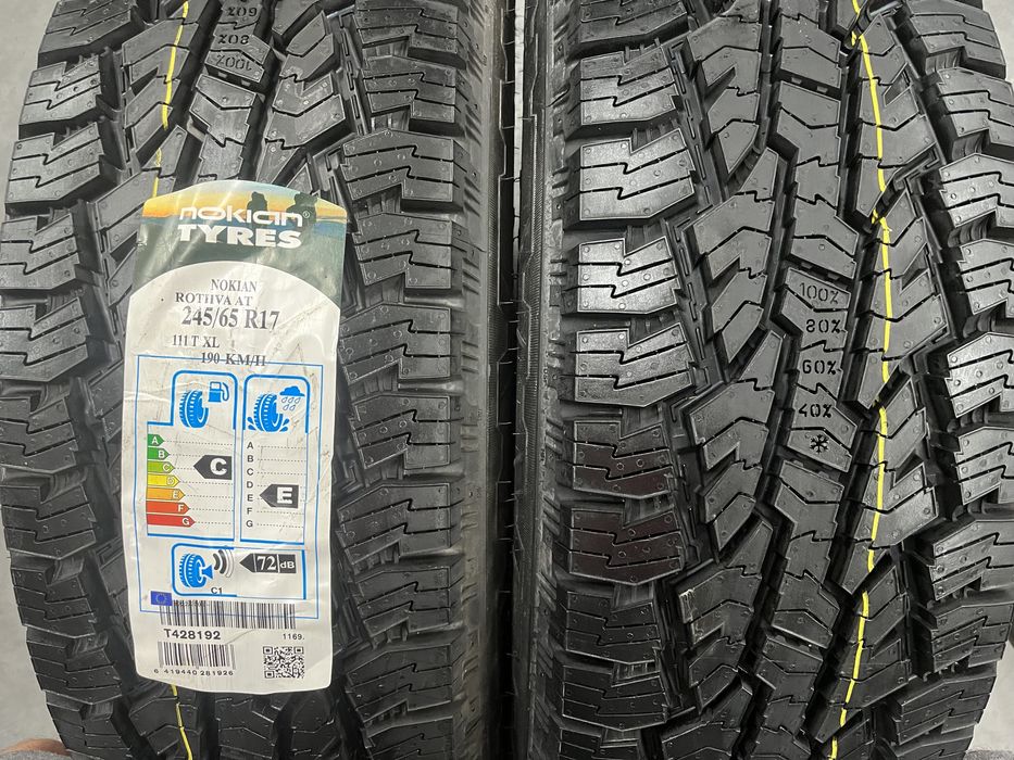 Opony 245/65R17 Nokian Rotiiva AT 245/65/17 Nowe Kożuchów • OLX.pl