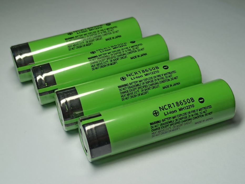 НОВІ 2024 Найкращі 18650 3500mAh NCR18650B Panasonic оригінал: 175 грн ...
